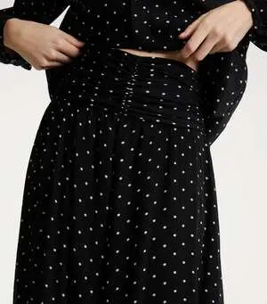 Marella Polka-dot Maxi Skirt
