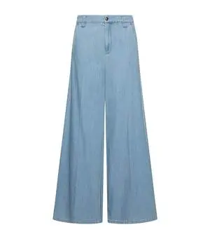 Marella Palazzo Mid-rise Wide-leg Jeans