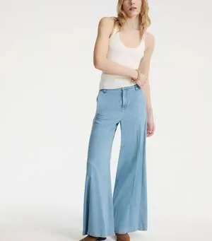Marella Palazzo Mid-rise Wide-leg Jeans