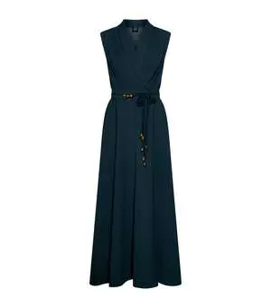 Marella Satin Sleeveless Envers Dress