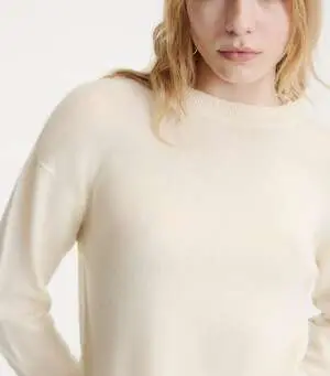 Marella Wool-cashmere Scarf-detail Sweater