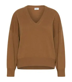 Marella Wool-cashmere Sweater - Brown