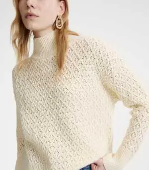 Marella Virgin Wool Open Knit Sweater