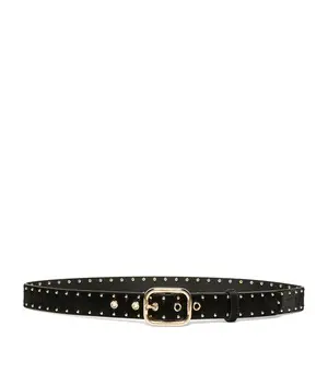 Marella Leather Studded Belt