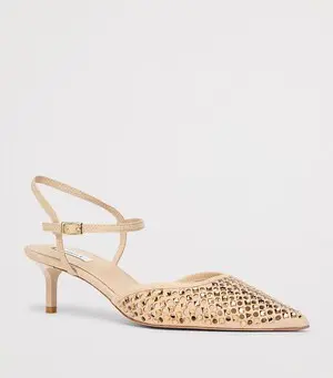 Marella Embellished Slingback Heels 50