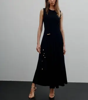 Marella Jersey Embellished Maxi Dress
