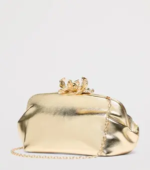 Marella Metallic Clutch Bag