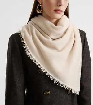 Marella Wool-cashmer-blend Scarf