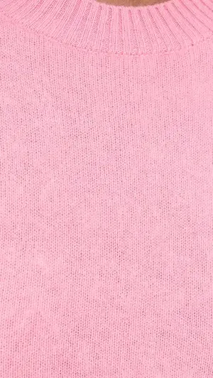 REFORMATION Darcy Brushed Cashmere Pullover - Taffy