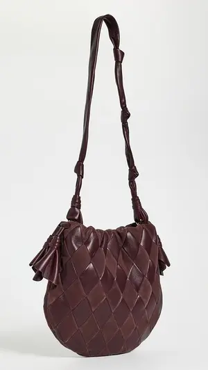 Zimmermann Cloud 91 Suede And Leather Hobo Bag