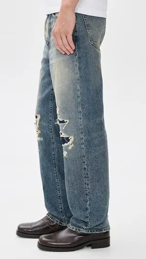 MAISON MARGIELA Distressed Denim Trousers