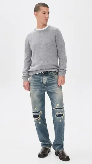 MAISON MARGIELA Distressed Denim Trousers