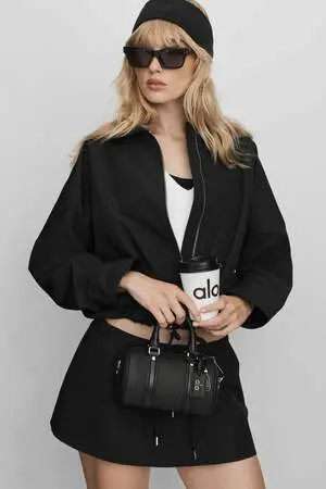 Alo Yoga Best Bet Full Zip Jacket - Black