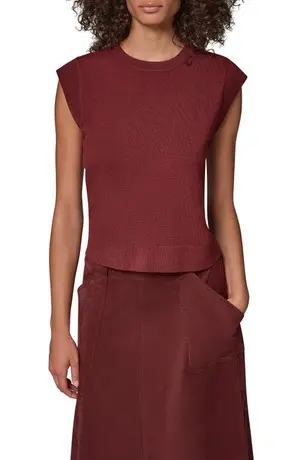 Donna Karan New York Extended Shoulder Sweater