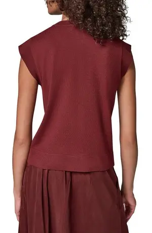 Donna Karan New York Extended Shoulder Sweater