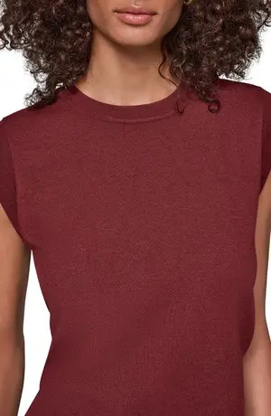 Donna Karan New York Extended Shoulder Sweater