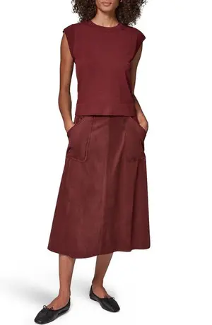 Donna Karan New York Extended Shoulder Sweater