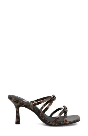 Mia Sonja Kitten Heel Sandal - Tortoise