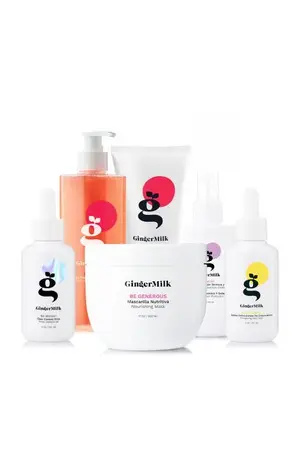 GINGER MILK NATURAL CARE Complete Hair Care Routine Set For All Hair Types - None
