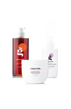 GINGER MILK NATURAL CARE Nourishing Hair Care Set For Dry Hair - None