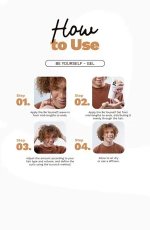 GINGER MILK NATURAL CARE Curl Defining Styling Gel With Flexible Hold