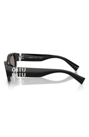 Miu Miu 53mm Irregular Sunglasses