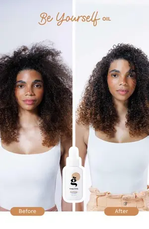 GINGER MILK NATURAL CARE Curl Defining Finishing Hair Oil