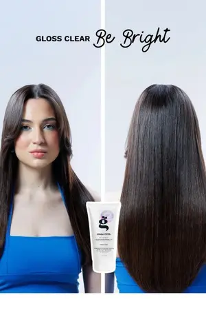 GINGER MILK NATURAL CARE Clear Shine Gloss Treatment For Dull Hair