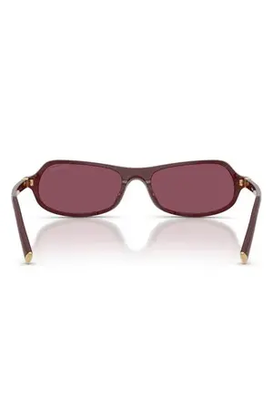 Miu Miu 55mm Irregular Sunglasses