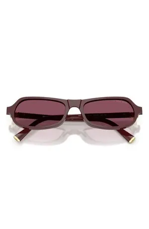 Miu Miu 55mm Irregular Sunglasses