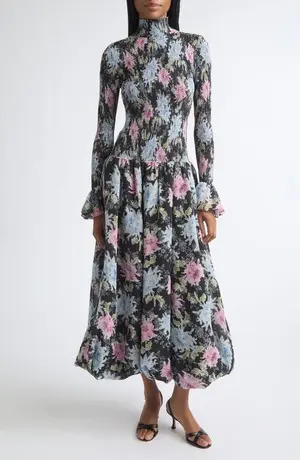 Cinq À Sept Ikat Dahlia Ismene Midi Dress