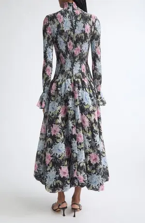Cinq À Sept Ikat Dahlia Ismene Midi Dress