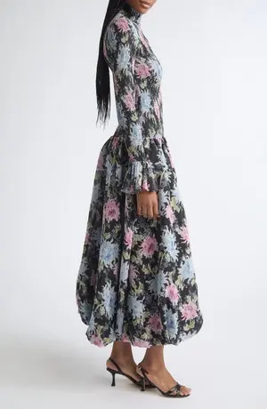 Cinq À Sept Ikat Dahlia Ismene Midi Dress