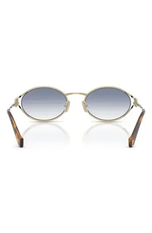 Miu Miu 54mm Gradient Oval Sunglasses