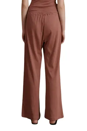 VIR VITA Hilda Pointelle Pant - Petal
