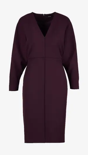 Smythe V-neck Dolman Dress