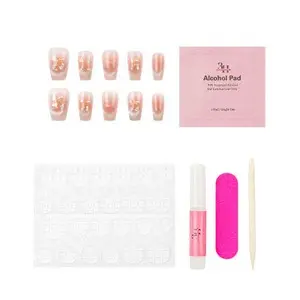 3H NAILS 3h Luxury Handmade Press-on Nailsrosy Glow