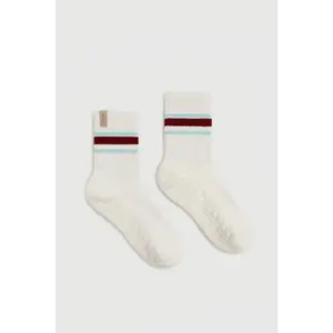 FRAISE Triple Striped Crew Grip Socks - Regatta