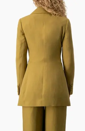 IVONNE Two-button Single-breasted Fitted Tailored Blazer
