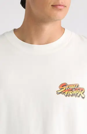 ID SUPPLY CO Street Fighter Stronger Graphic T-shirt