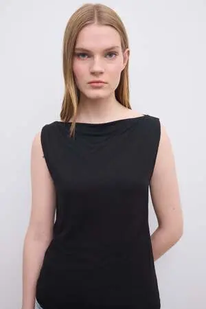 HOUSE OF DAGMAR Square Neck Top