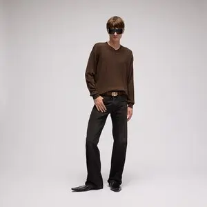 Gucci Cut Gg Marmont Belt