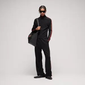 Gucci Viscose Jersey Zip Jacket With Web