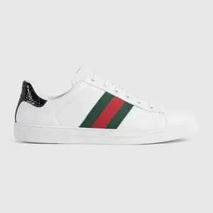 Gucci Ace Sneaker Leather - White
