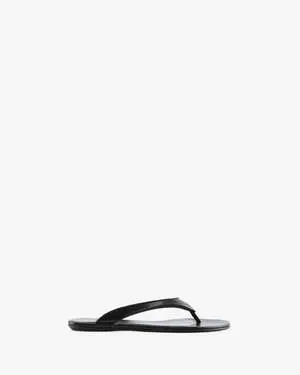 JUDE Rue Sandal Leather - Black