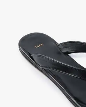 JUDE Rue Sandal Leather - Black