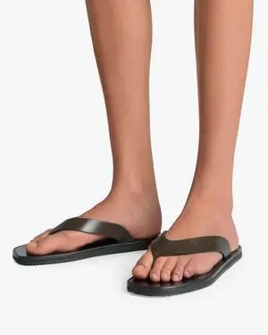 JUDE Vermelho Flat Mocha Leather