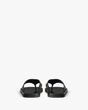 JUDE Vermelho Flat Mocha Leather