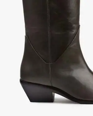 JUDE Saga Boot In Mocha Leather