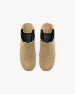 JUDE Floor Slipper Suede Leather